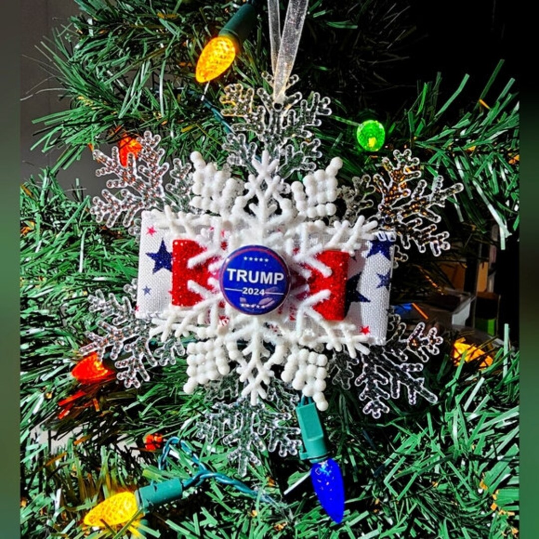 Trump 2024 Ornament Donald Trump Republican Candidate Political MAGA ...