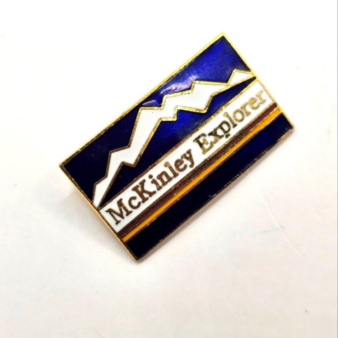 80's Mckinley Explorer Lapel Pin Denali National Park & Preserve Alaska ...