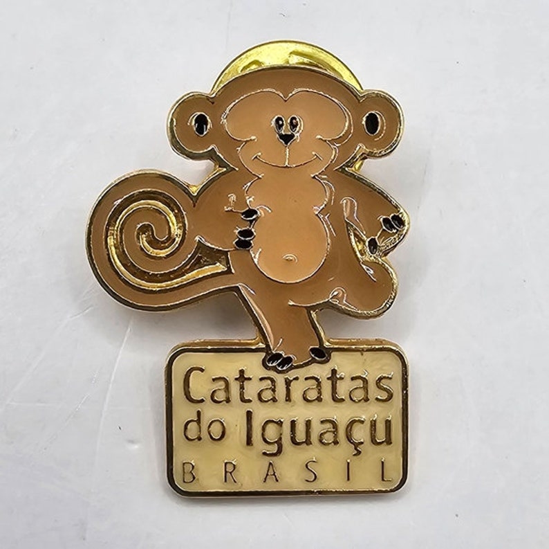 Lot of 3 Cataratas Do Iguaçu Brazil Lapel Pins Souvenir Portuguese ...