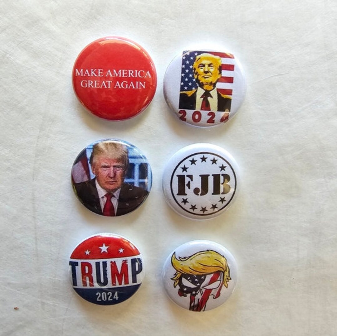 Set of 6 Trump 2024 Magnets MAGA FJB Donald Trump for President ...