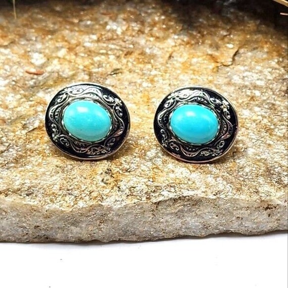 Turquoise fashion earrings store