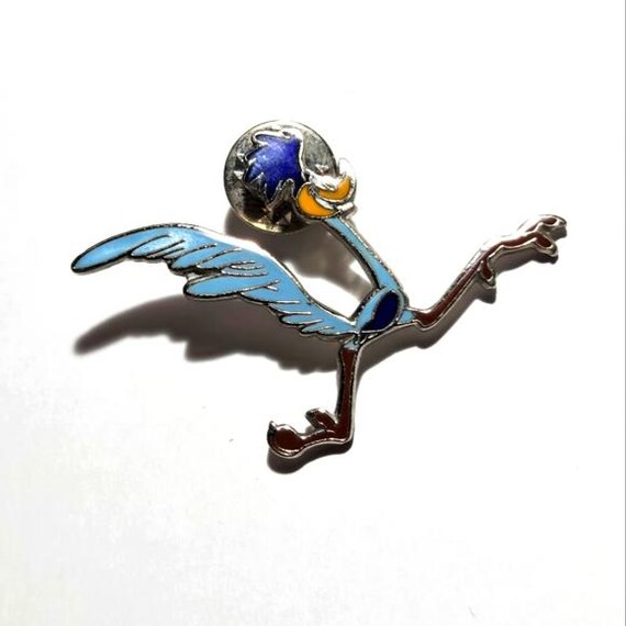 1993 Road Runner Warner Bros. Lapel Pin Souvenir Lonn… - Gem