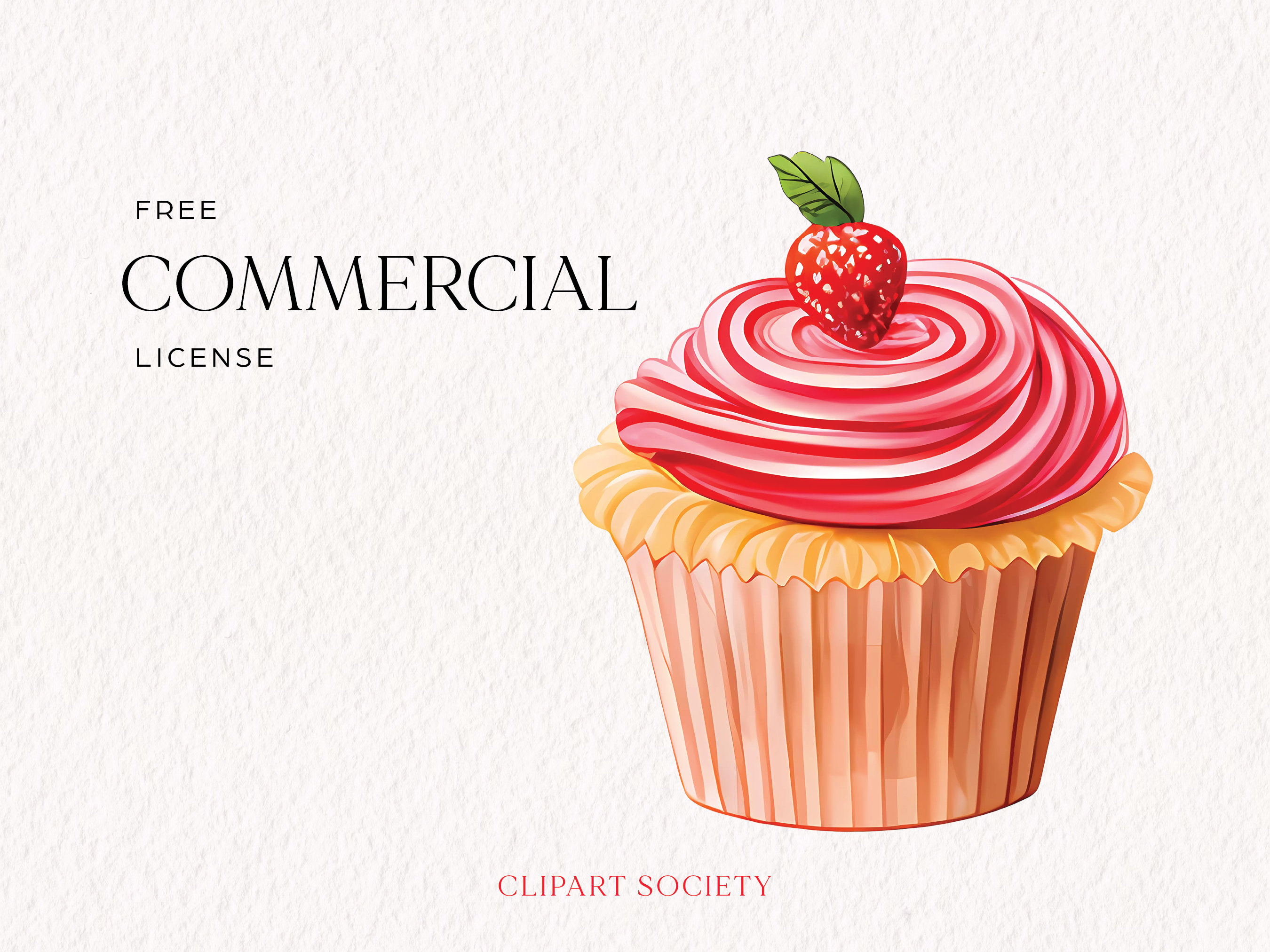 12 Cupcake Clipart - Commercial Use - Watercolor Cupcake Clipart ...