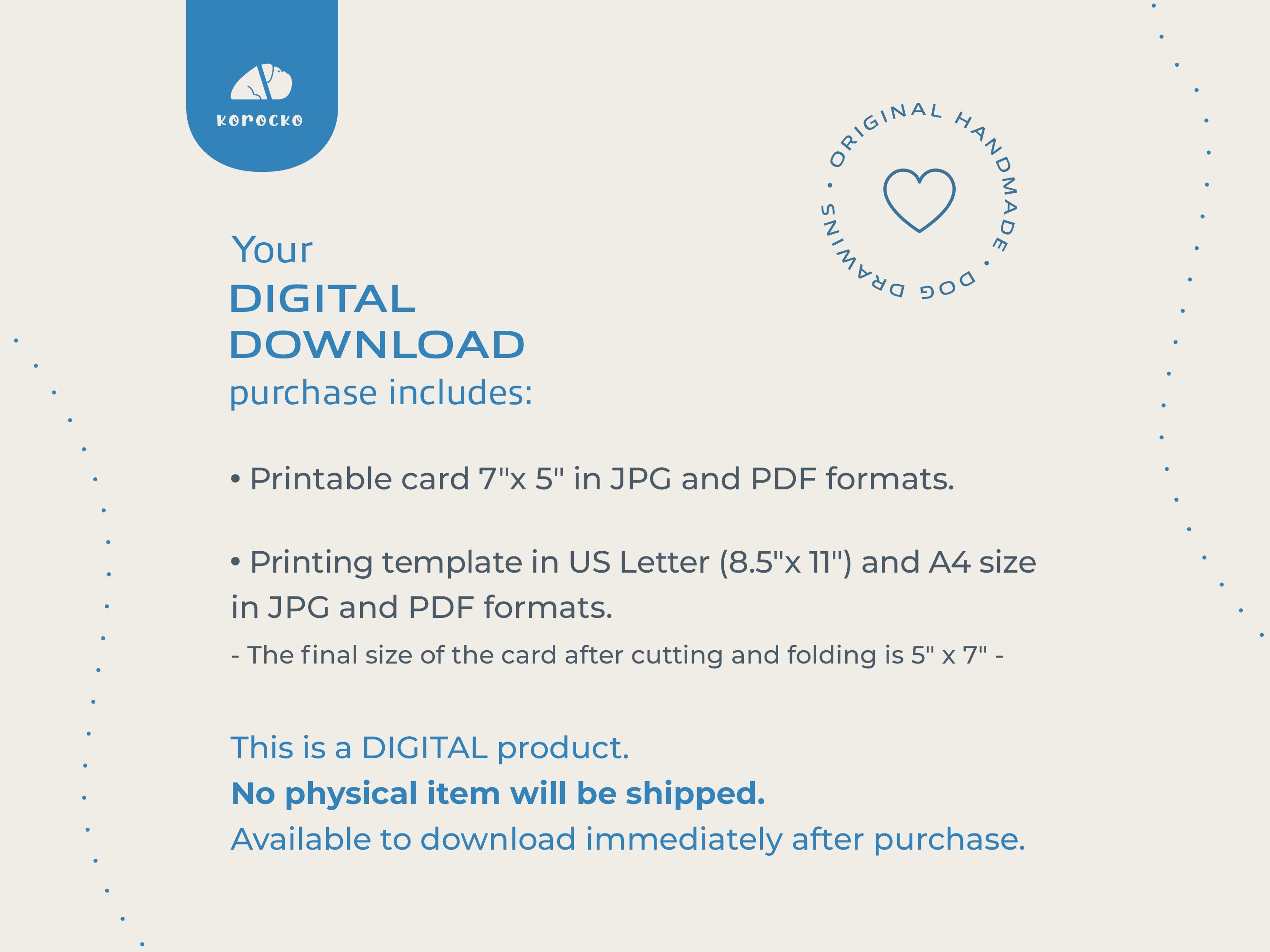 Printable Boxer Birthday Card INSTANT DOWNLOAD, Boxer Greeting Card ...