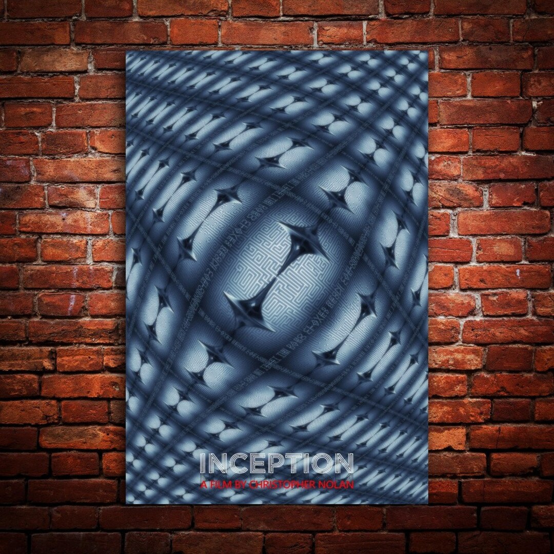 Inception 2010 - Custom Print, Christopher Nolan, Classic Sc-fi Movie ...