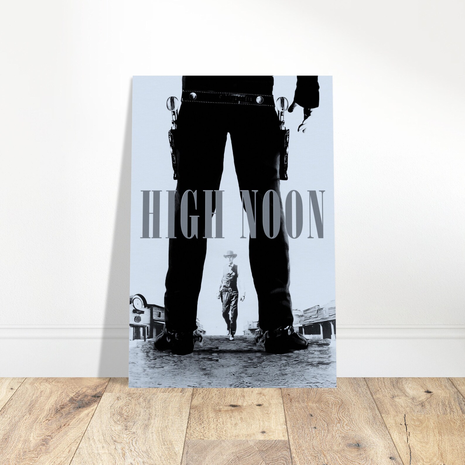 High Noon 1952, Gary Cooper, Classic Western Movie, Premium, Canvas ...