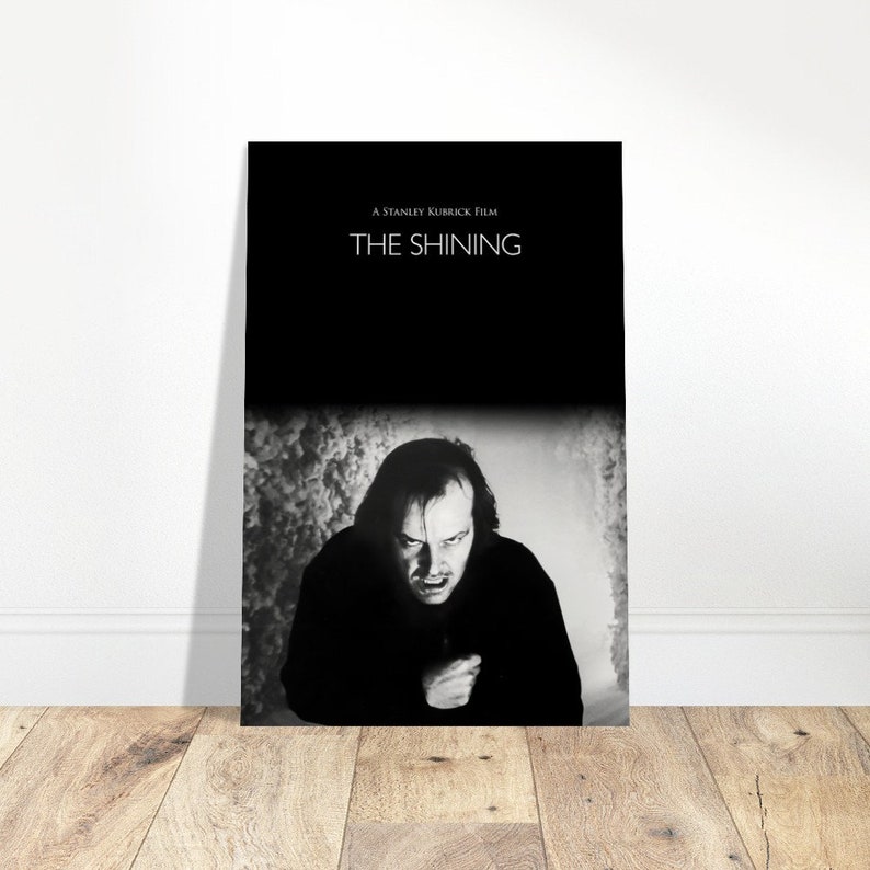 The Shining (1980) - Minimalist Print, Stanley Kubrick, Classic Horror ...