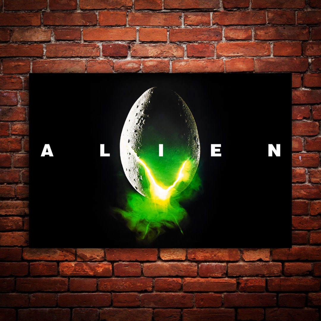 Alien 1979 - Custom Print, Ridley Scott, Classic Sci-fi Horror Movie ...