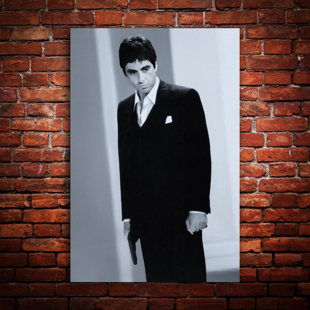 Scarface (1983) – Tony Montana - Textless, Classic Gangster Movie ...