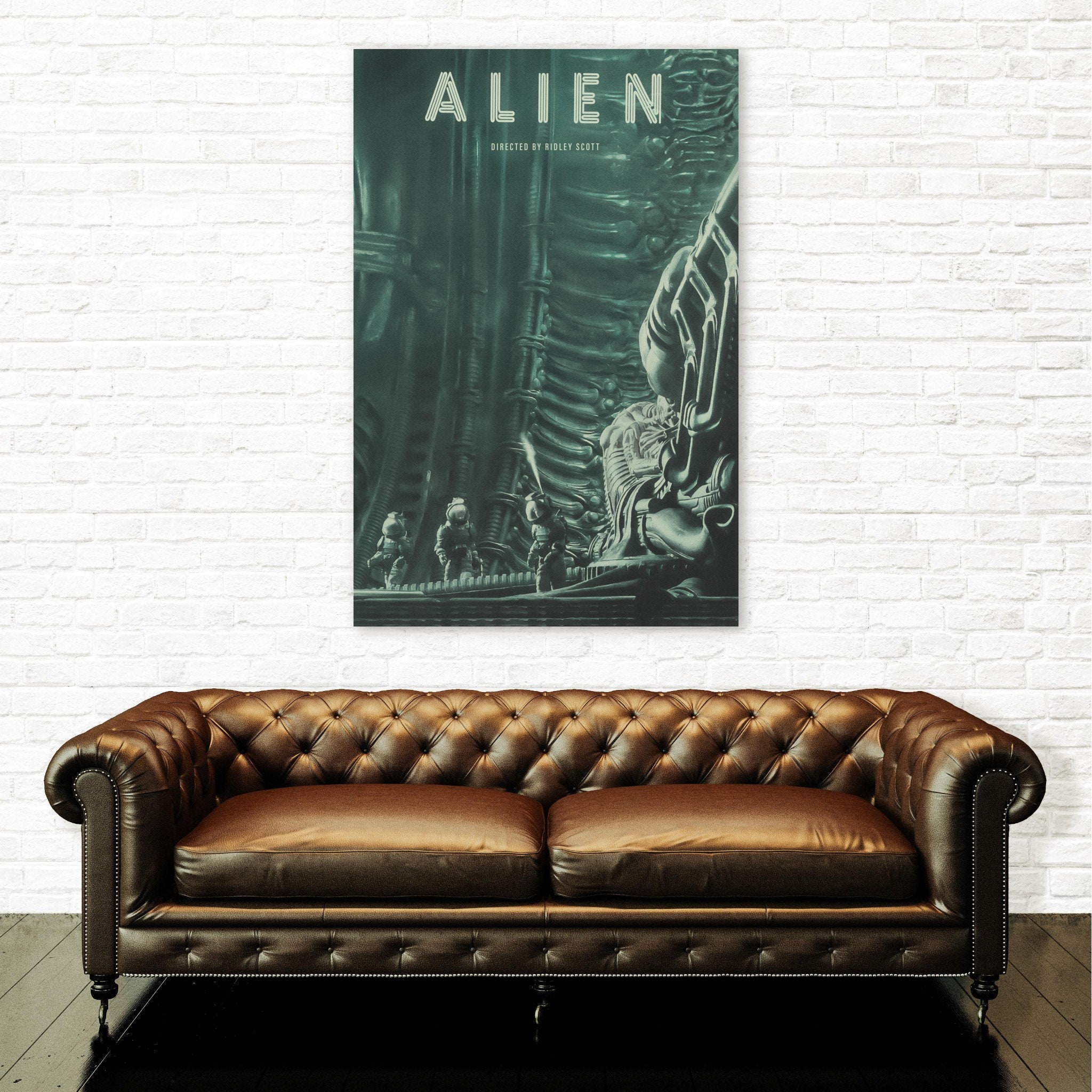 Alien 1979 - Custom Print, Ridley Scott, Classic Sci-fi Horror Movie ...