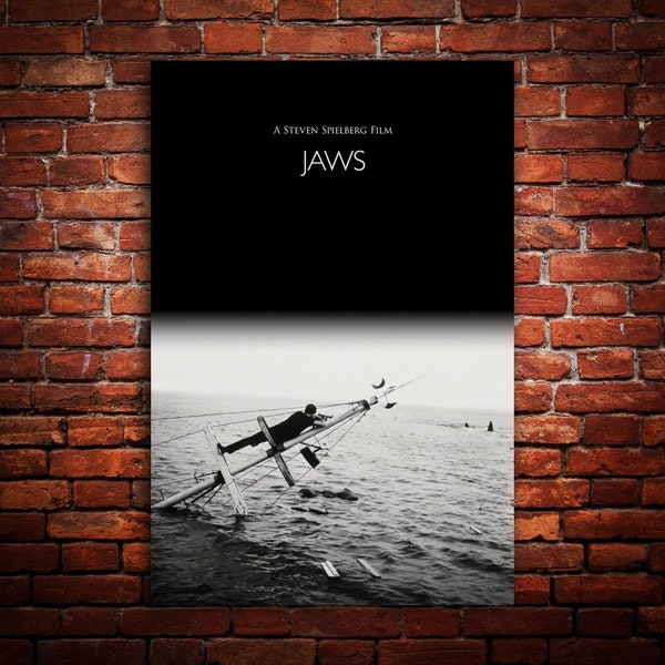 Jaws Canvas - Etsy