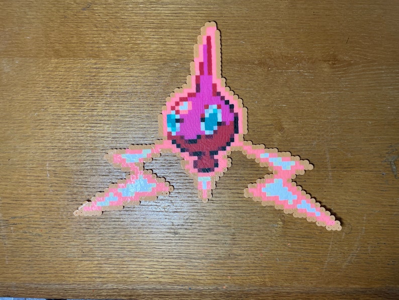 Shiny Rotom Perler Sprite - Etsy