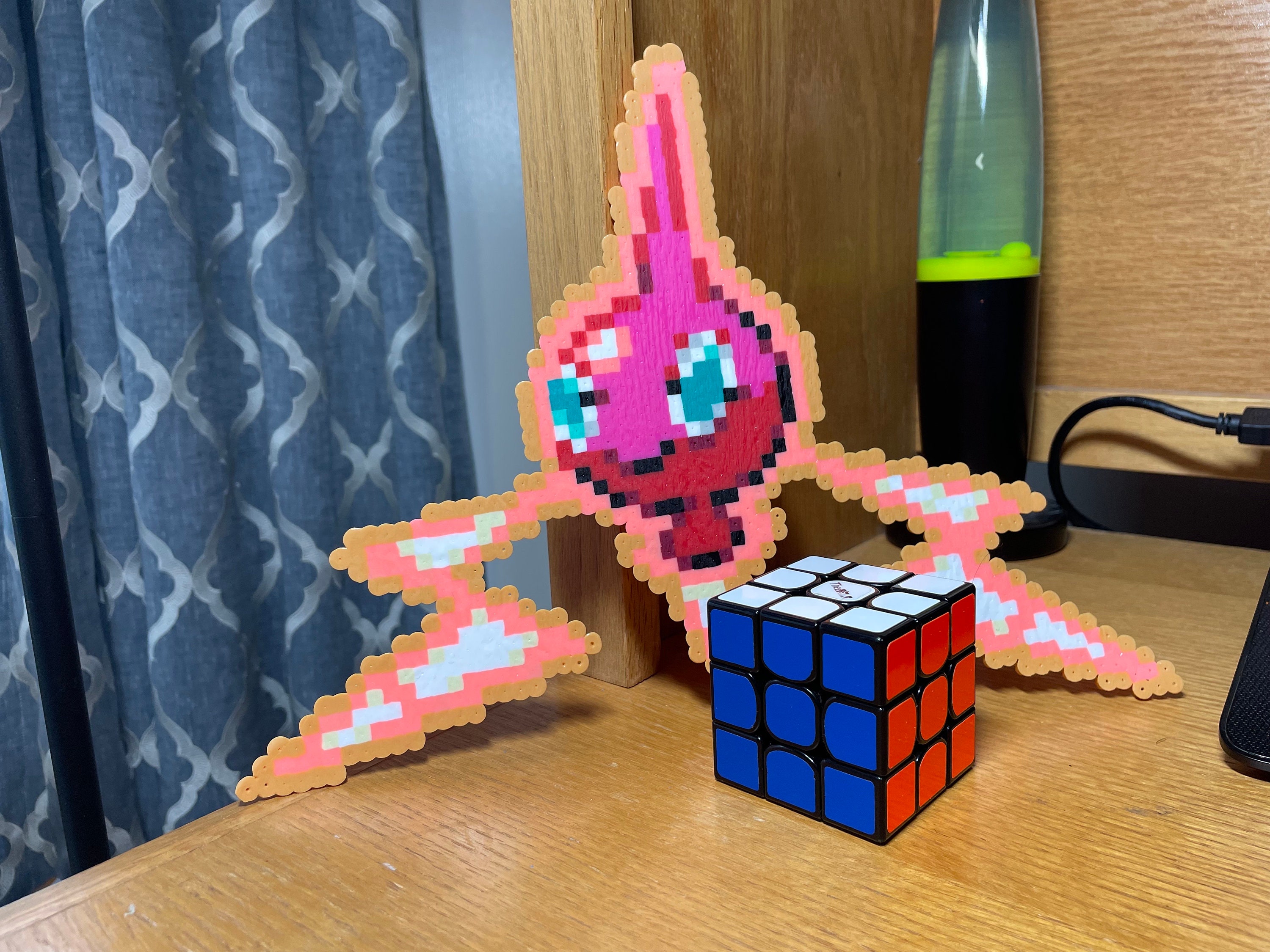 Shiny Rotom Perler Sprite - Etsy
