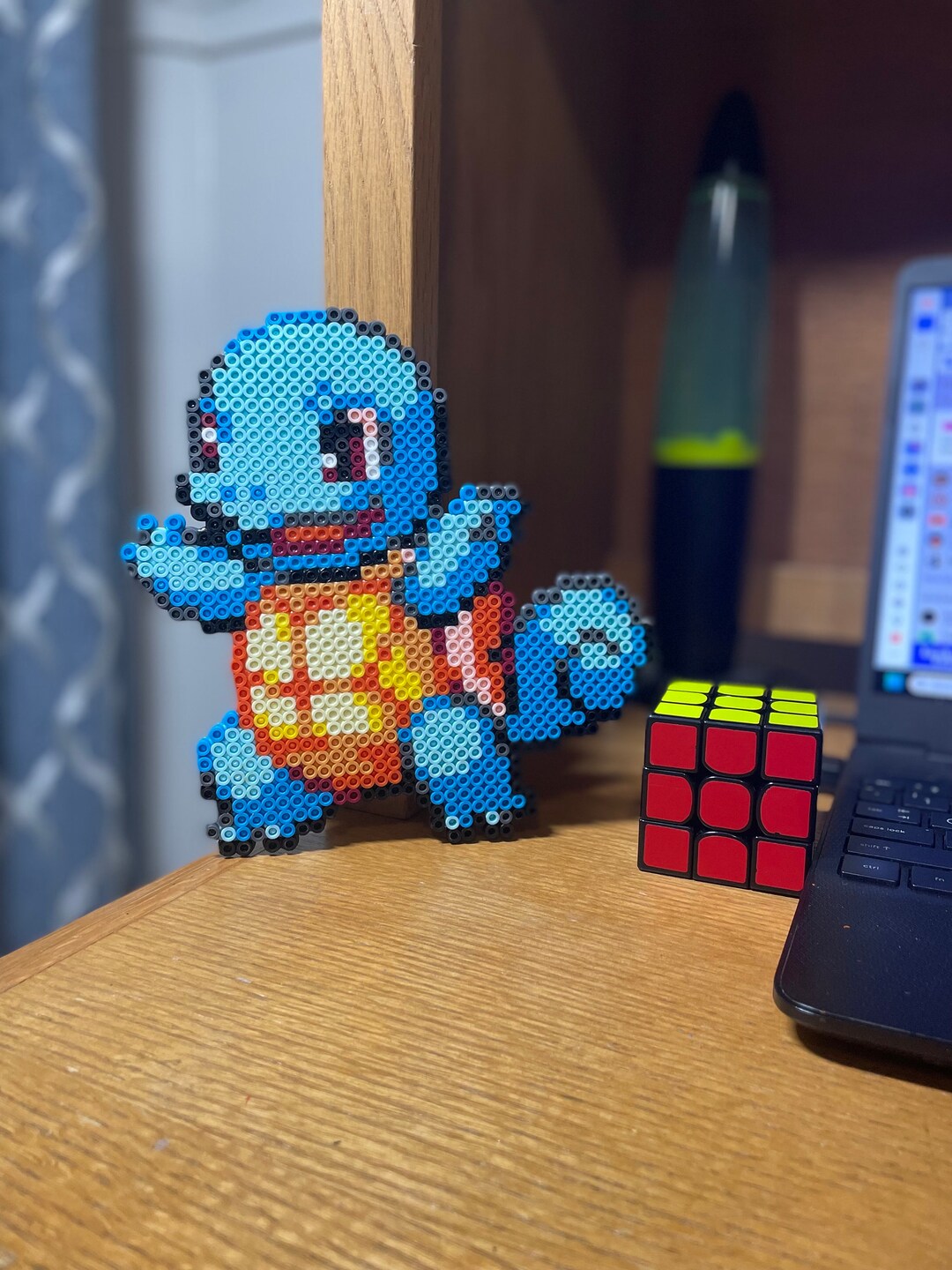 Squirtle Perler Sprite! - Etsy