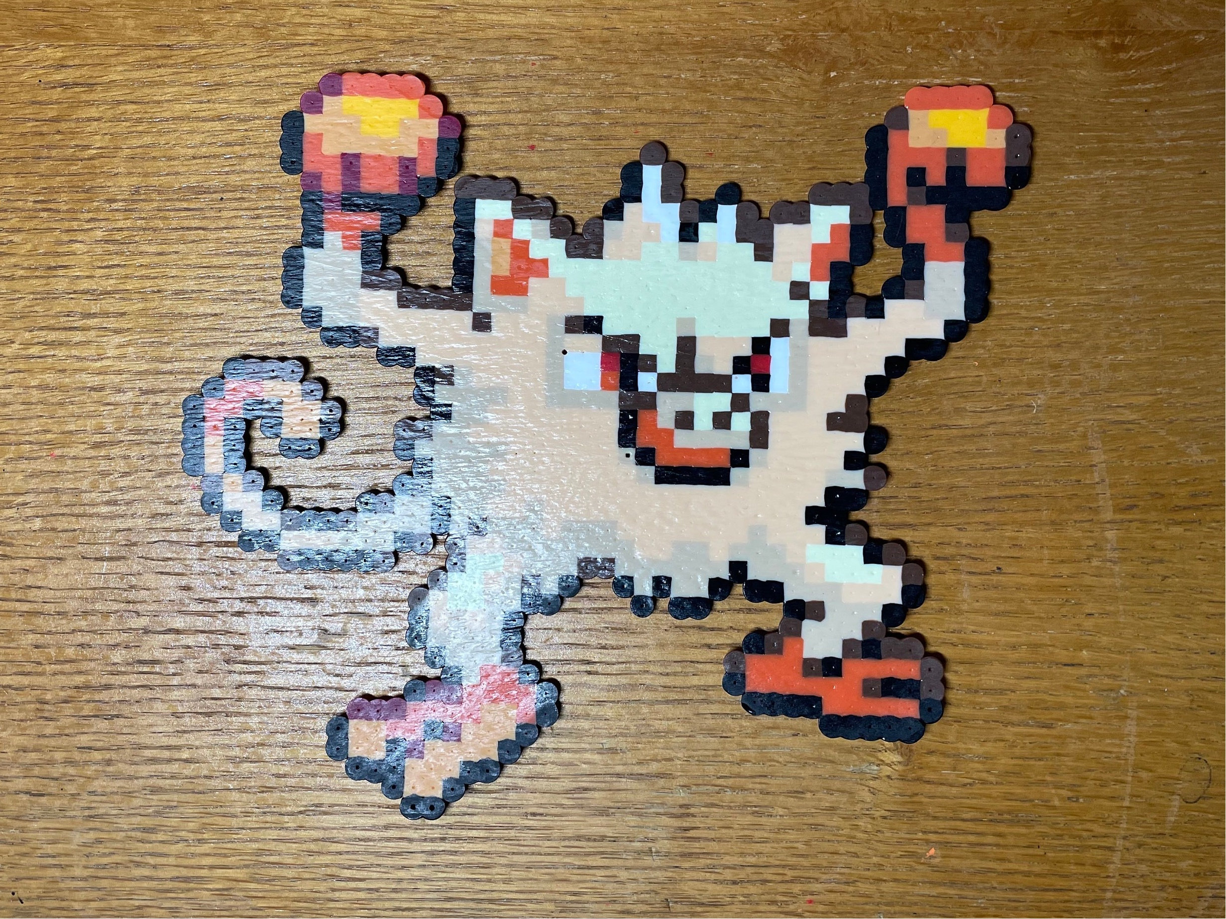 Mankey Perler Sprite! - Etsy