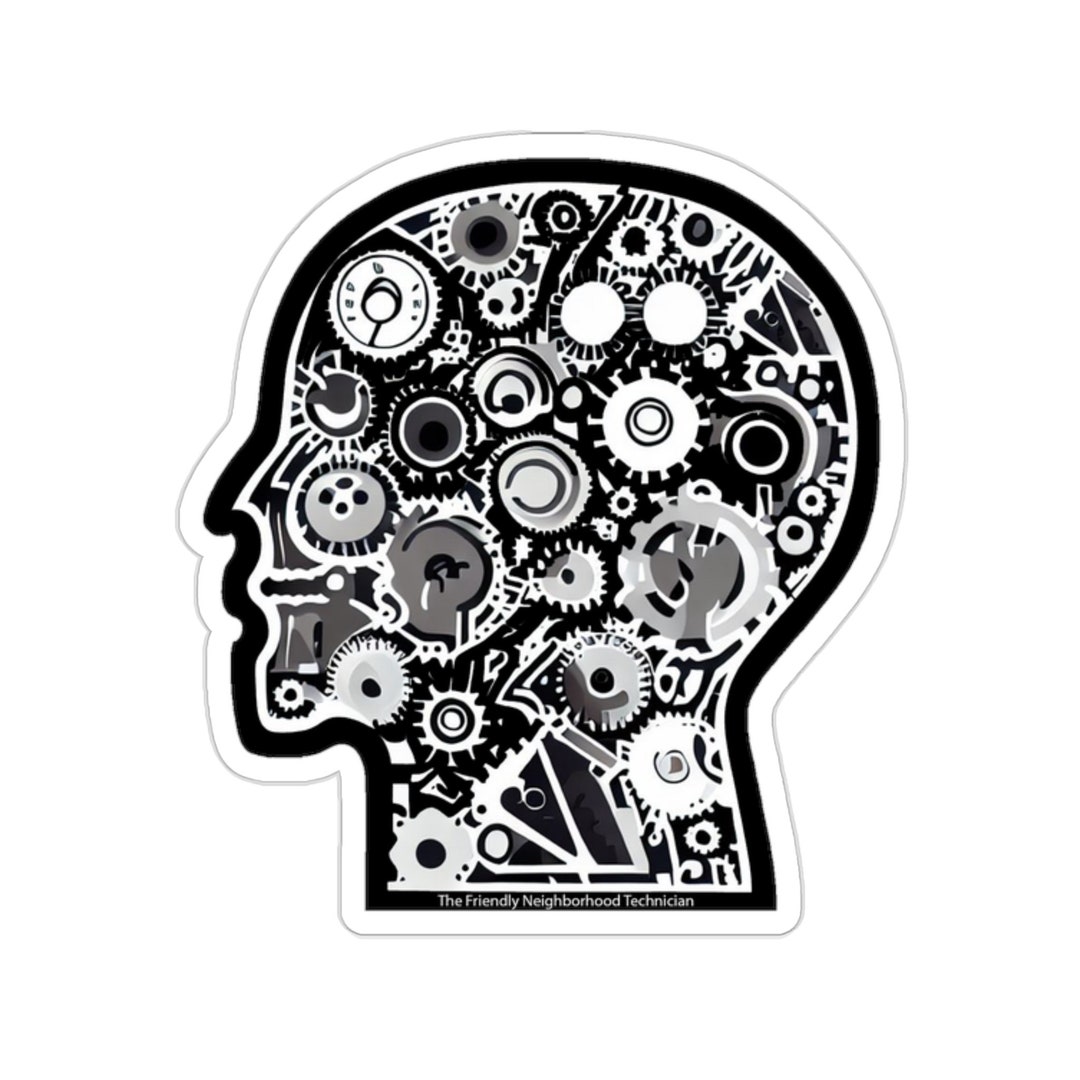 Gearhead FNT 2"x2" Sticker - Etsy