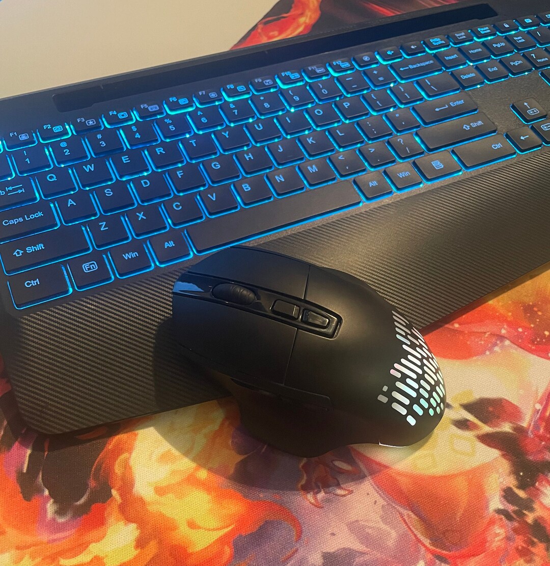 LED Wireless Keyboard and Mouse - Etsy