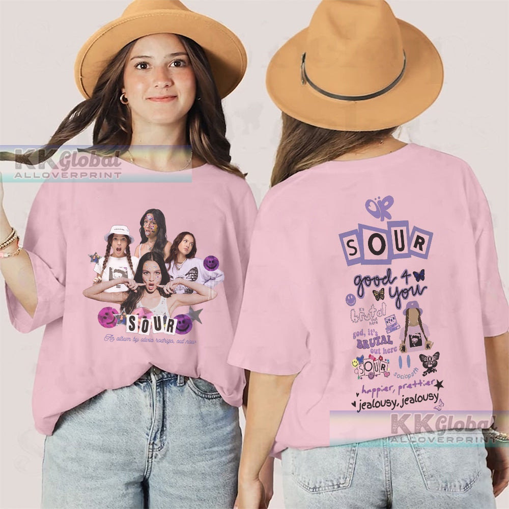Olivia Rodrigo Sour Shirt, Exclusive Olivia Rodrigo Sour Designed ...