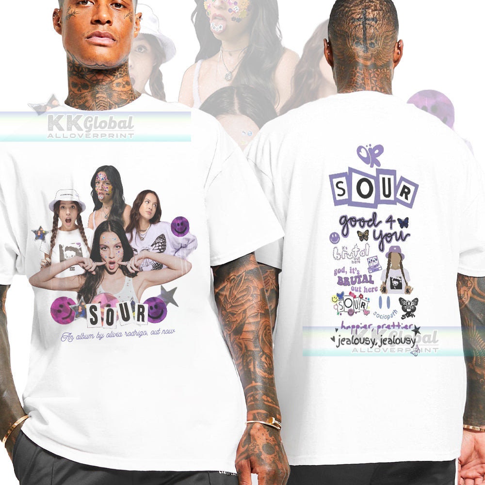 Olivia Rodrigo Sour Shirt, Exclusive Olivia Rodrigo Sour Designed ...