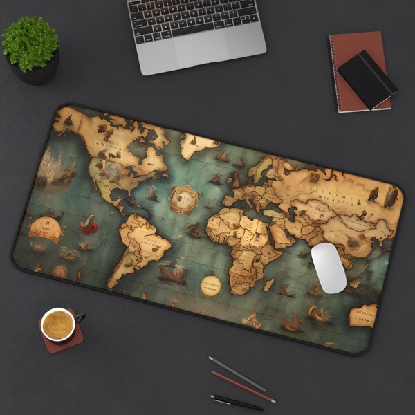 Extra Large Vintage Map - Etsy