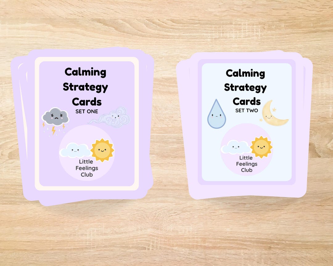 Calming Strategies Bundle | Coping Skills Sets 1 & 2 | Emotional ...