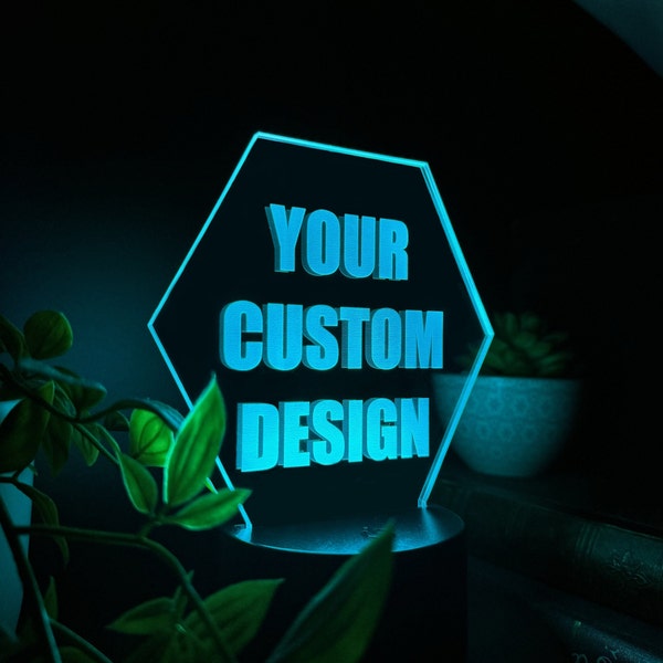 CUSTOM LED SIGNS - Etsy