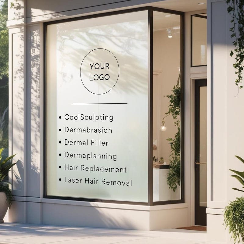Storefront Window Decals - Etsy