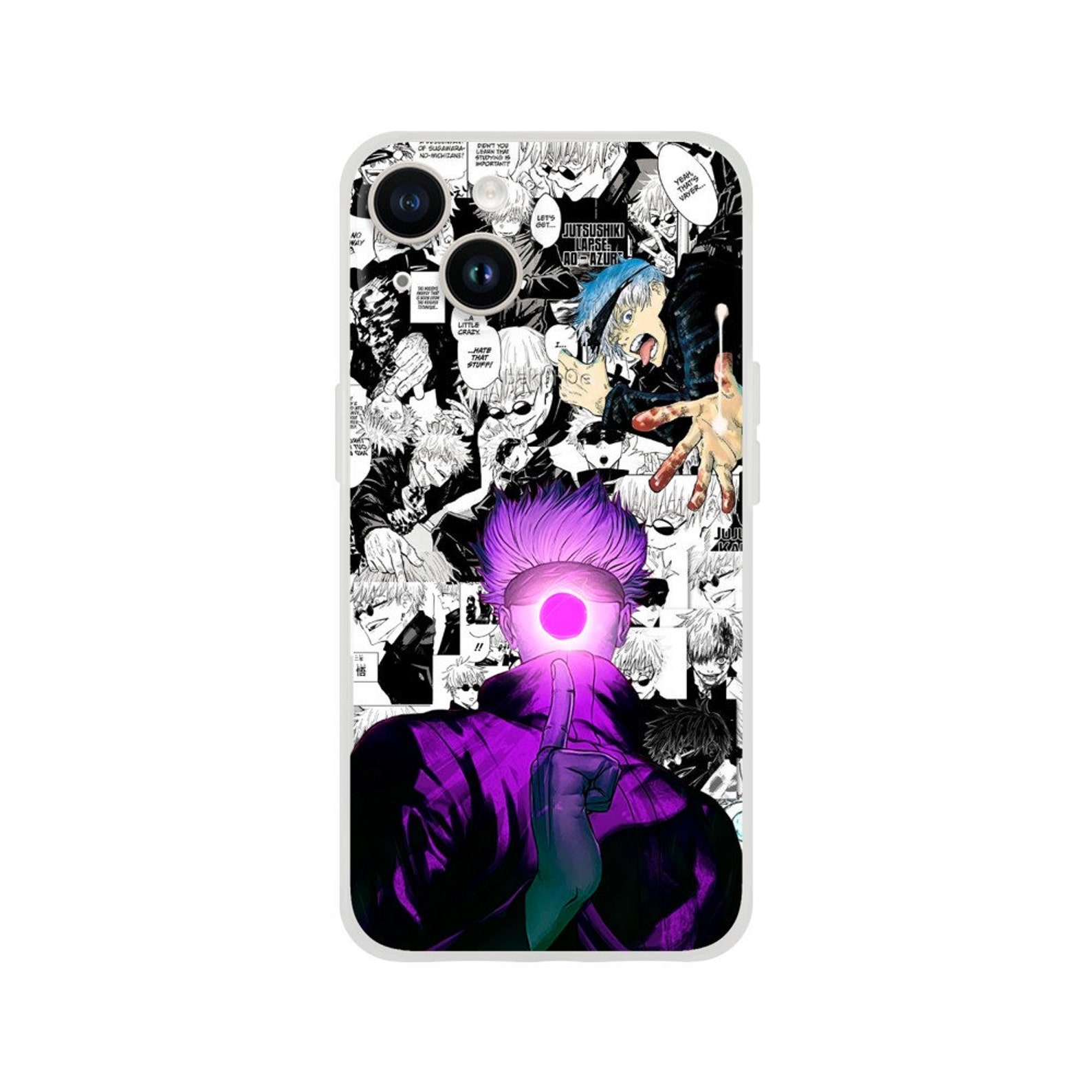Gojo Satoru Phone Case Satoru Gojo Jujutsu Kaisen JJK Phone Case Anime ...