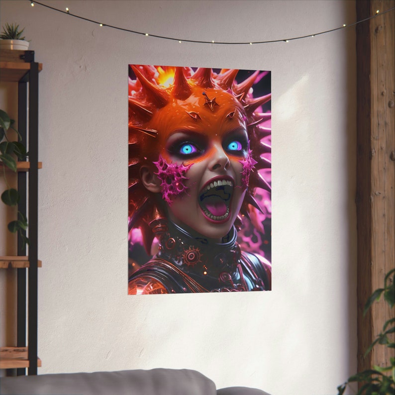 Matte Vertical Posters, Scream - Etsy