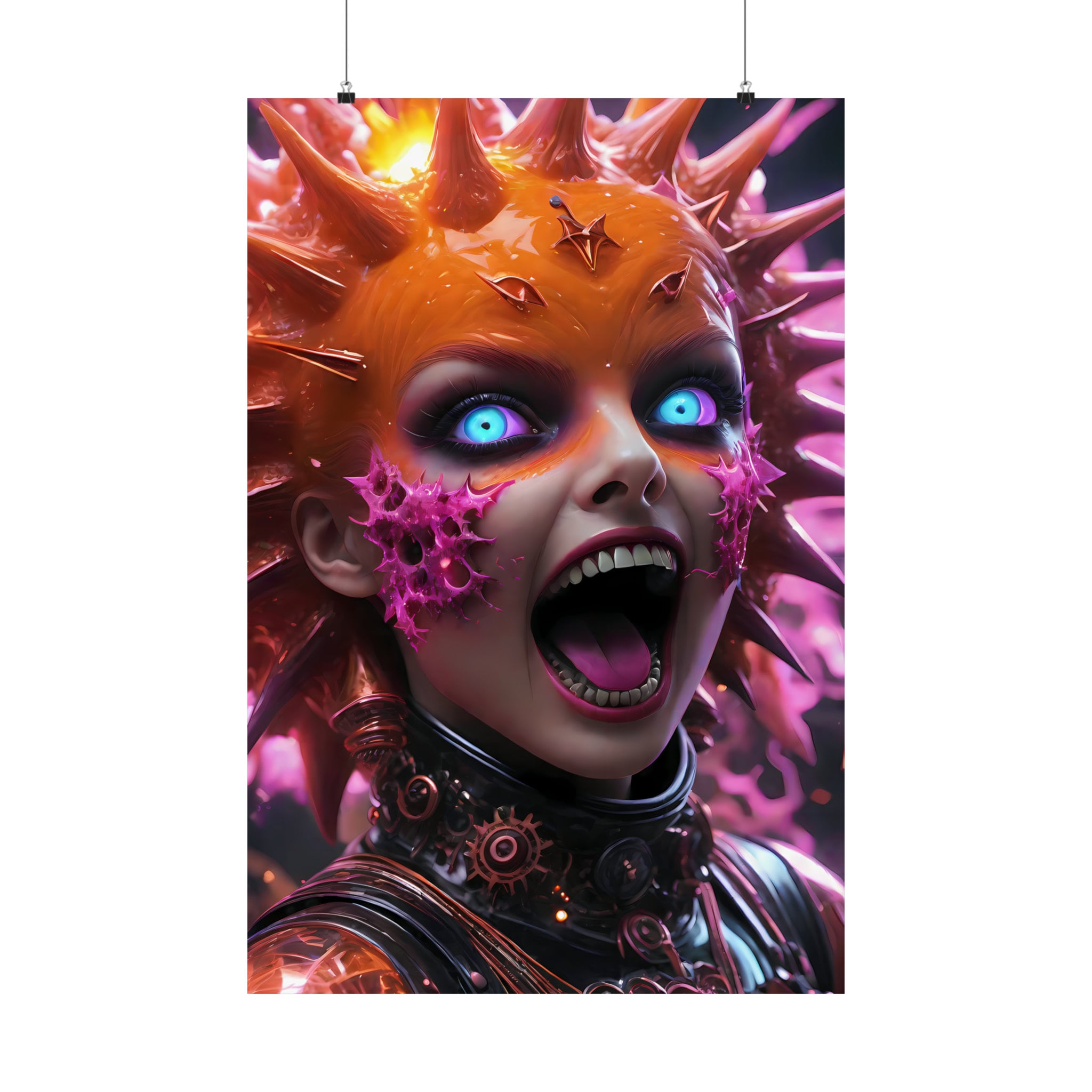 Matte Vertical Posters, Scream - Etsy