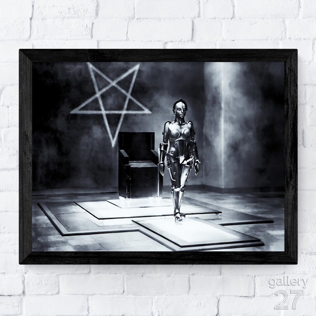 Metropolis 1927, Fritz Lang, Iconic 1920s Film Scene, Classic Movie ...