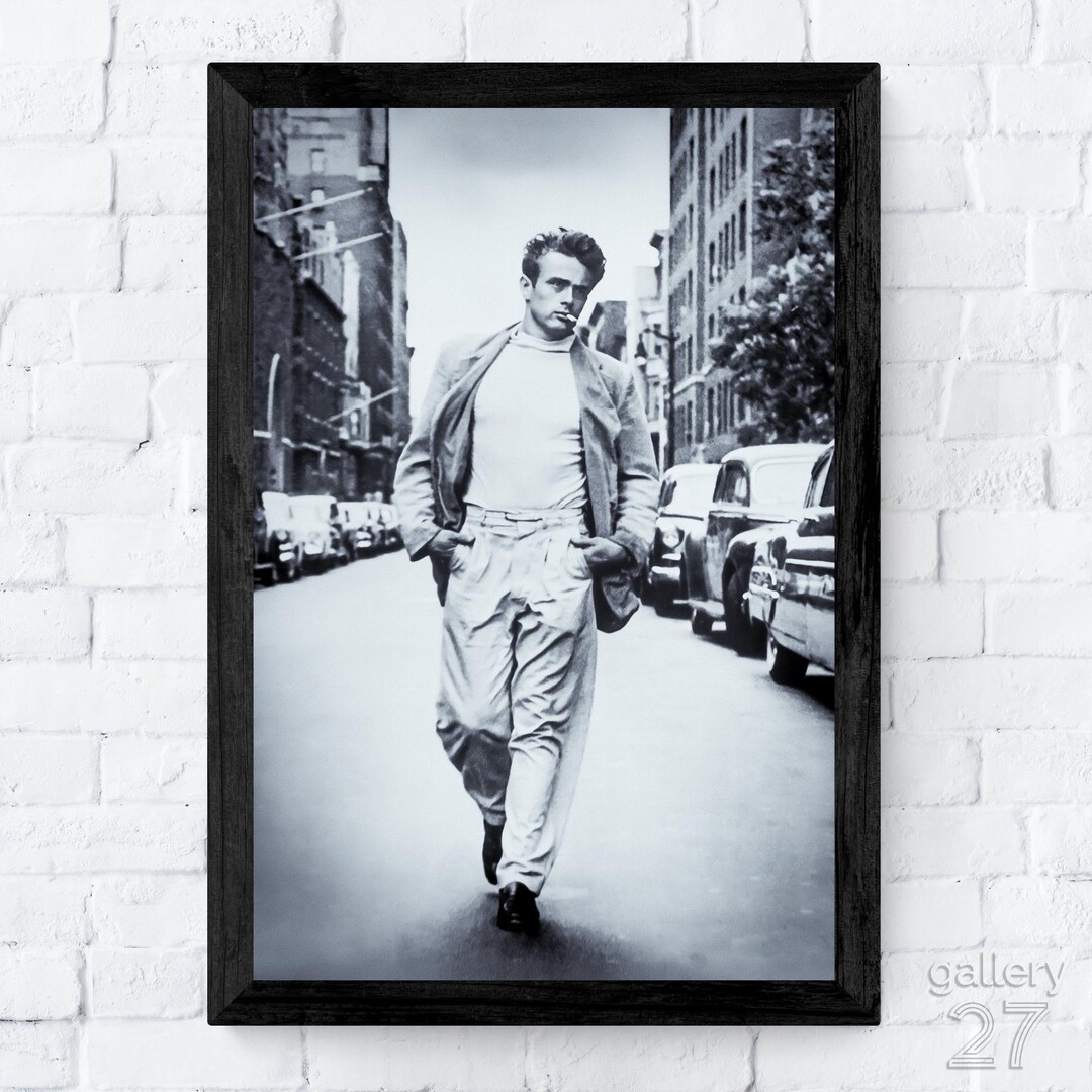 James Dean, Movie Legend, Iconic Actor, Movie Star, 1950s, Street ...