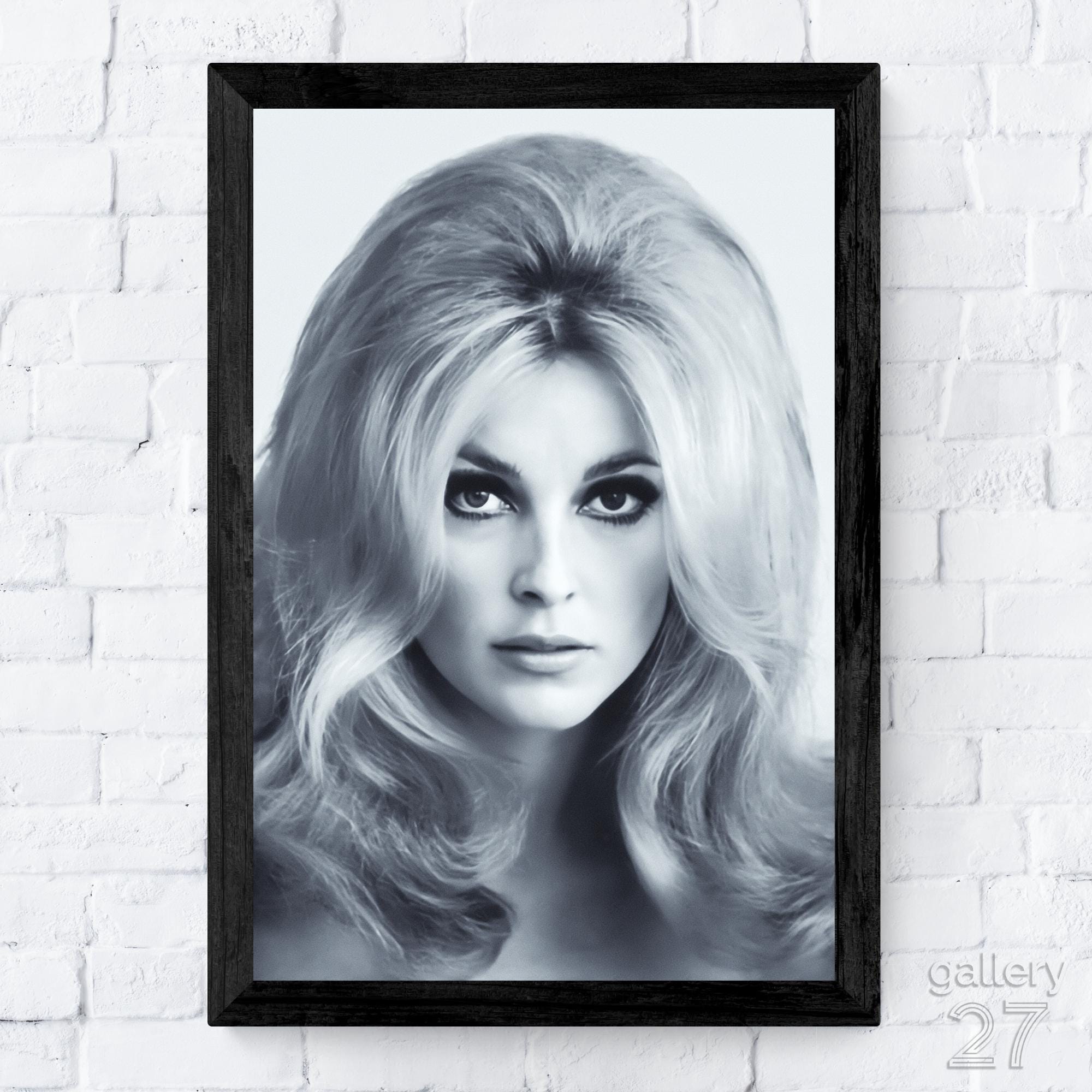 Sharon Tate, Iconic Celebrity, Classic Beauty, Portrait, Canvas, Metal ...