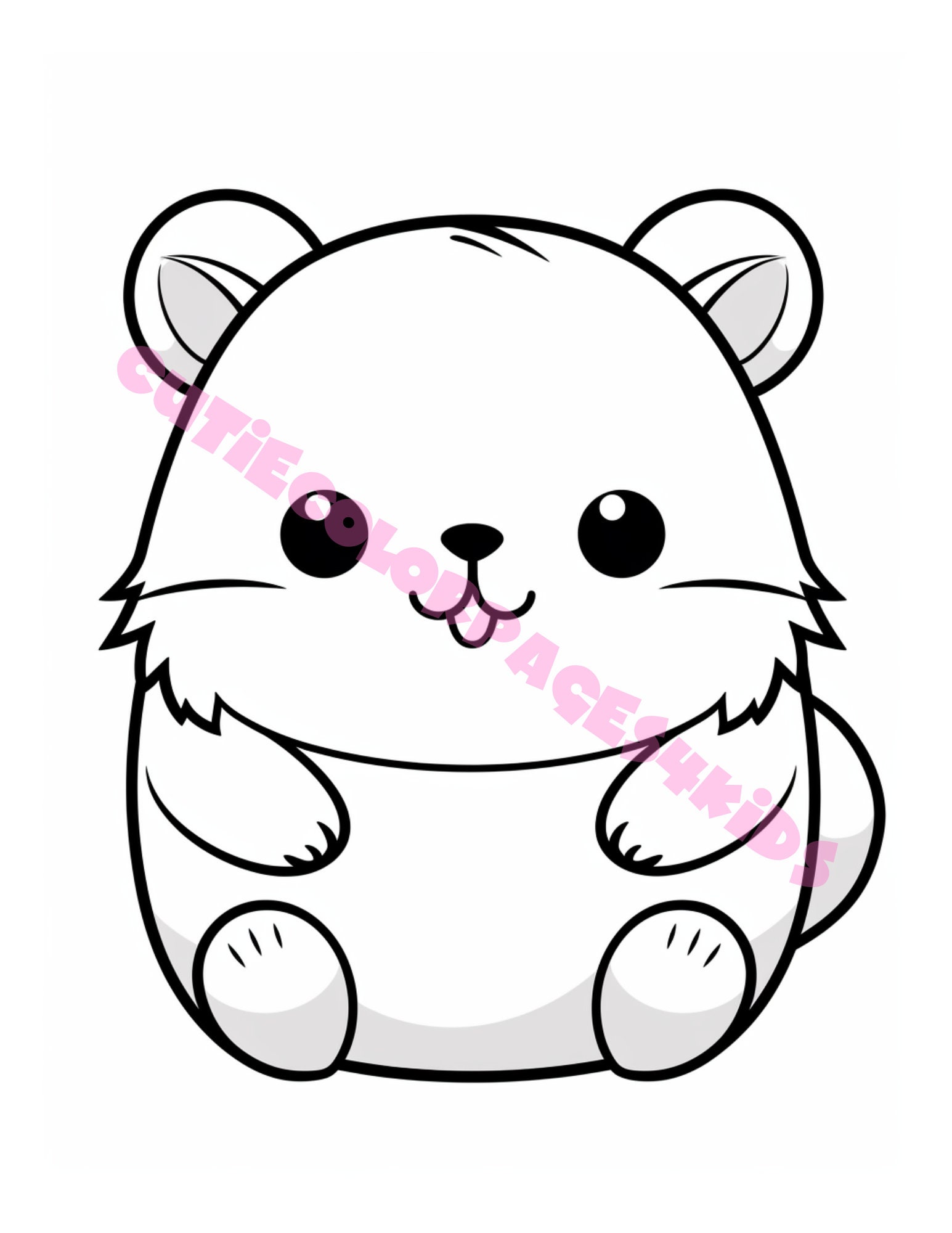 50 SQUISHYMALLOW Coloring Pages - Etsy