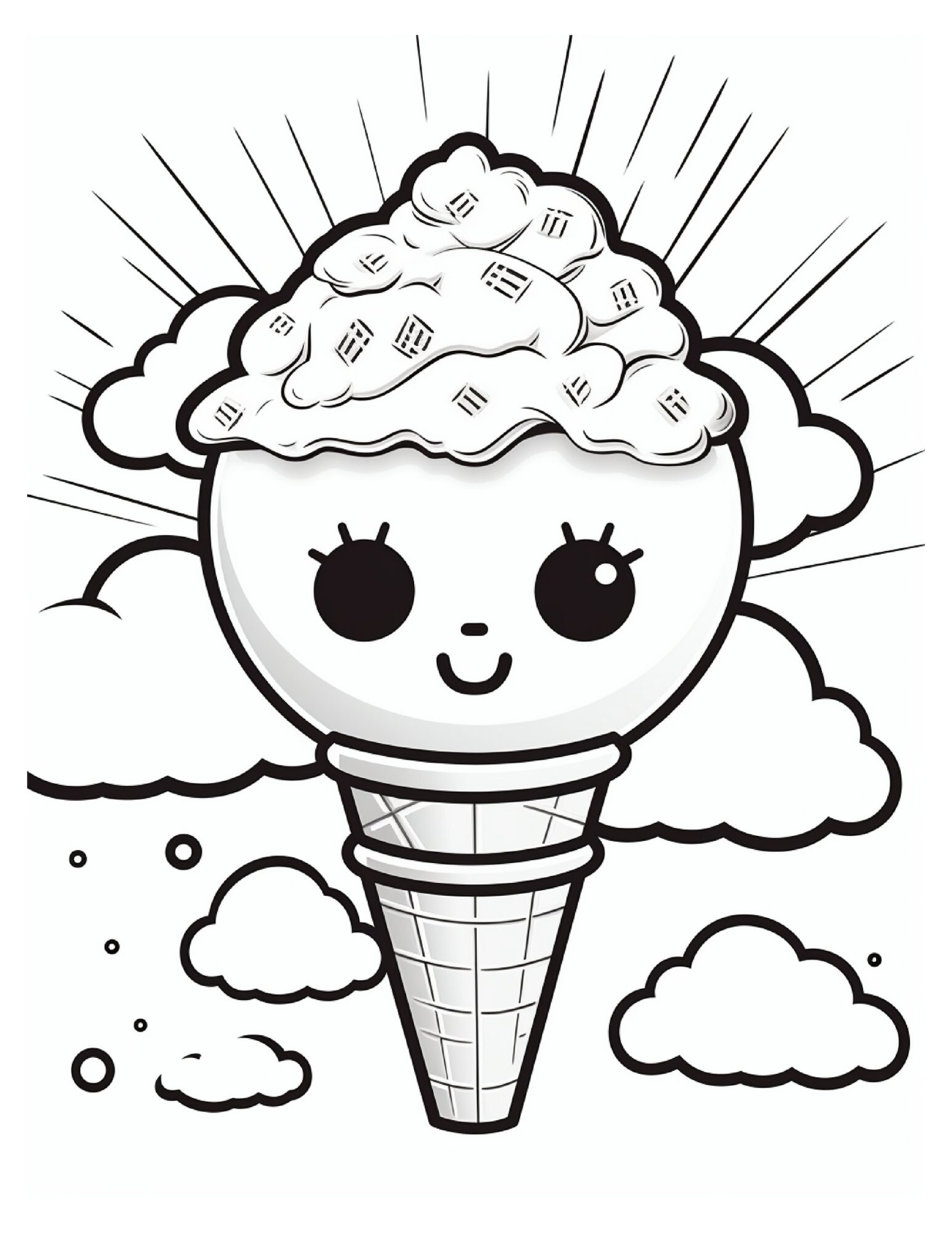 50 Summer Time Coloring Pages - Etsy