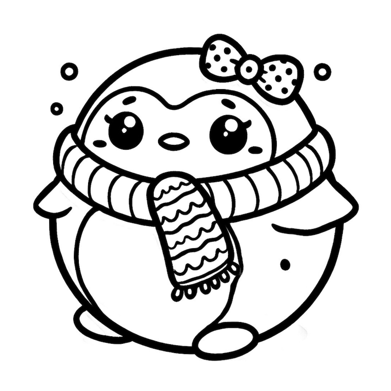 Squishy Friends Coloring Pages - Etsy