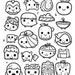 45 Kawaii Cute Mini’s Coloring Pages - Etsy