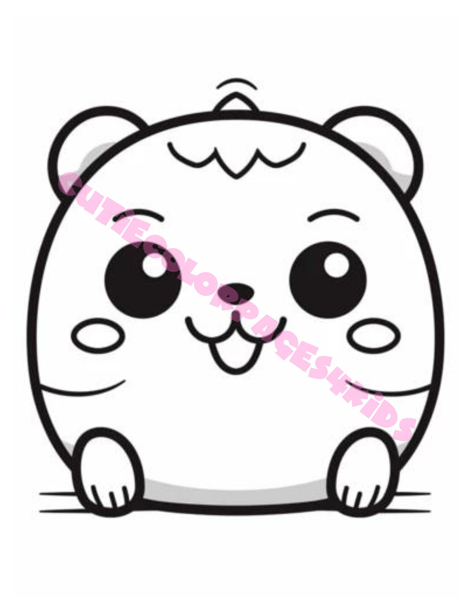 50 SQUISHYMALLOW Coloring Pages - Etsy