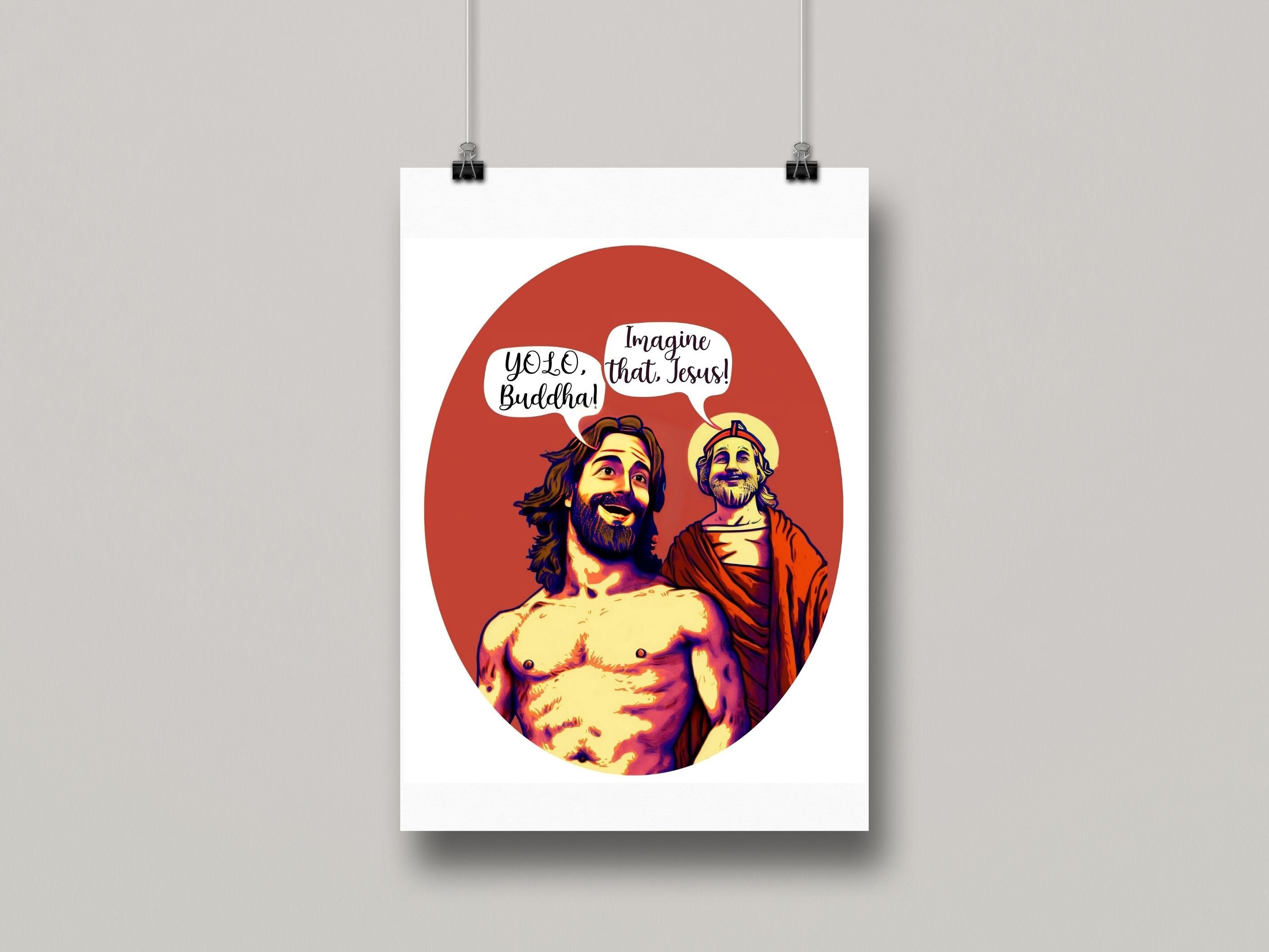 Funny Jesus Sign, Yolo, Jesus Yolo, Funny Jesus, Religious Humor ...