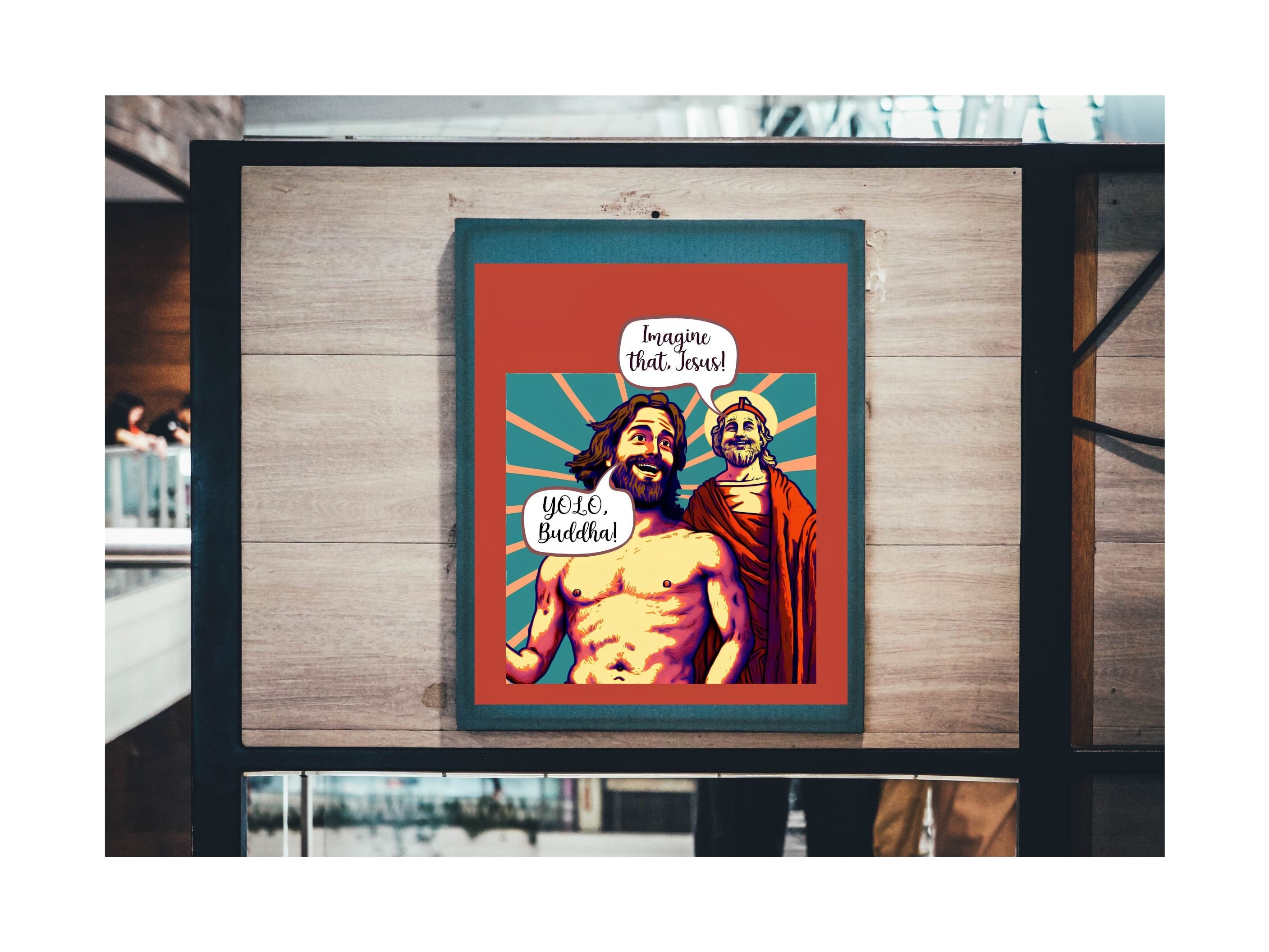 Funny Jesus Sign, Yolo, Jesus Yolo, Funny Jesus, Religious Humor ...