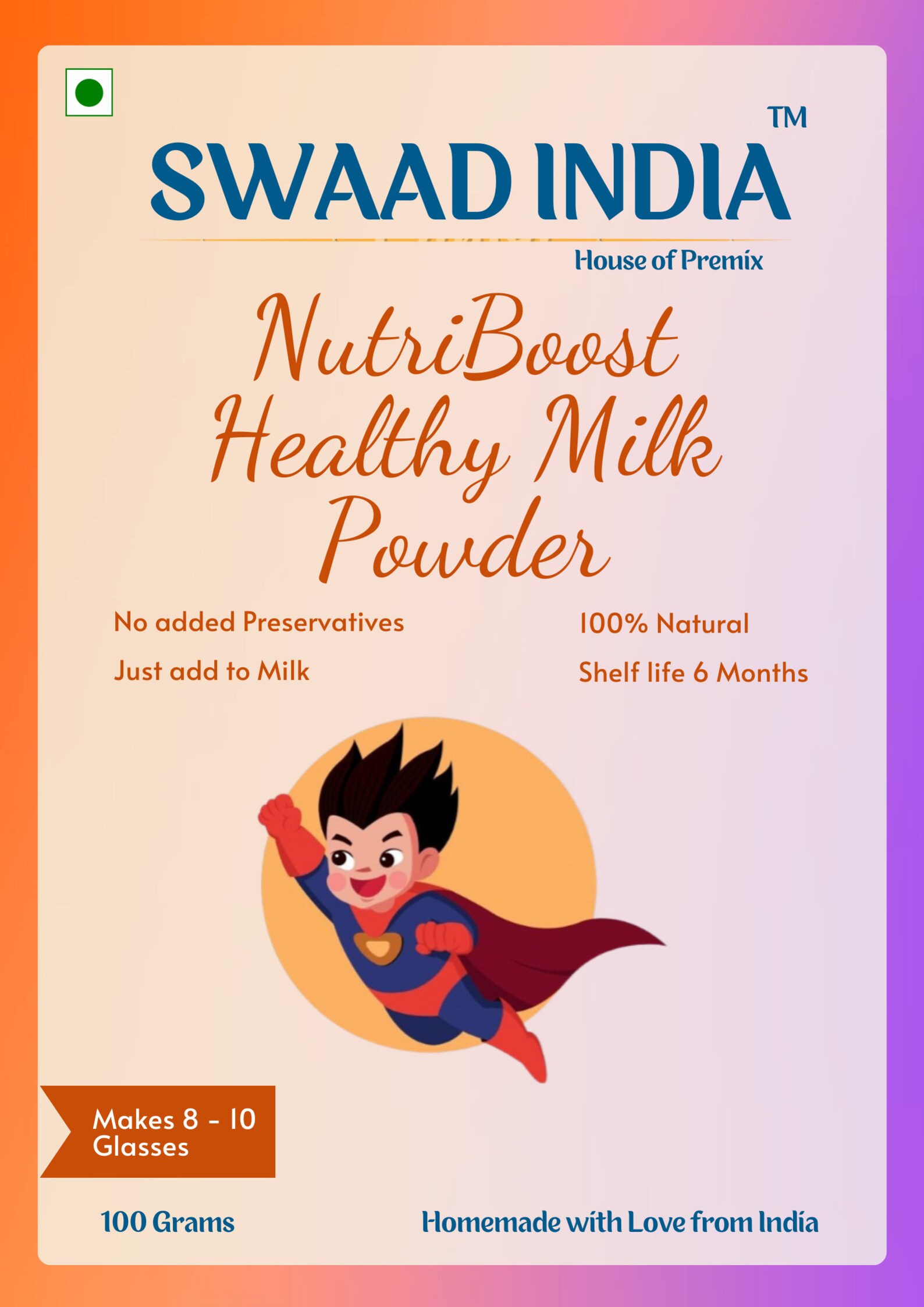 Nutriboost Kids' Healthy Milk Powder, No Preservatives, No Color ...