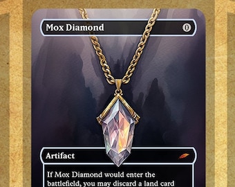 Mox Diamond Stronghold MTG Proxy Card - Etsy