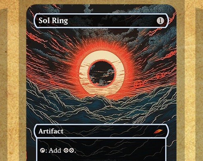 MTG Sol Ring Proxy - Etsy