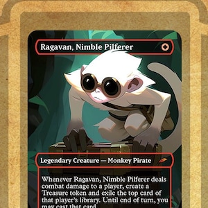 MTG Ragavan, Nimble Pilferer Proxy - Etsy