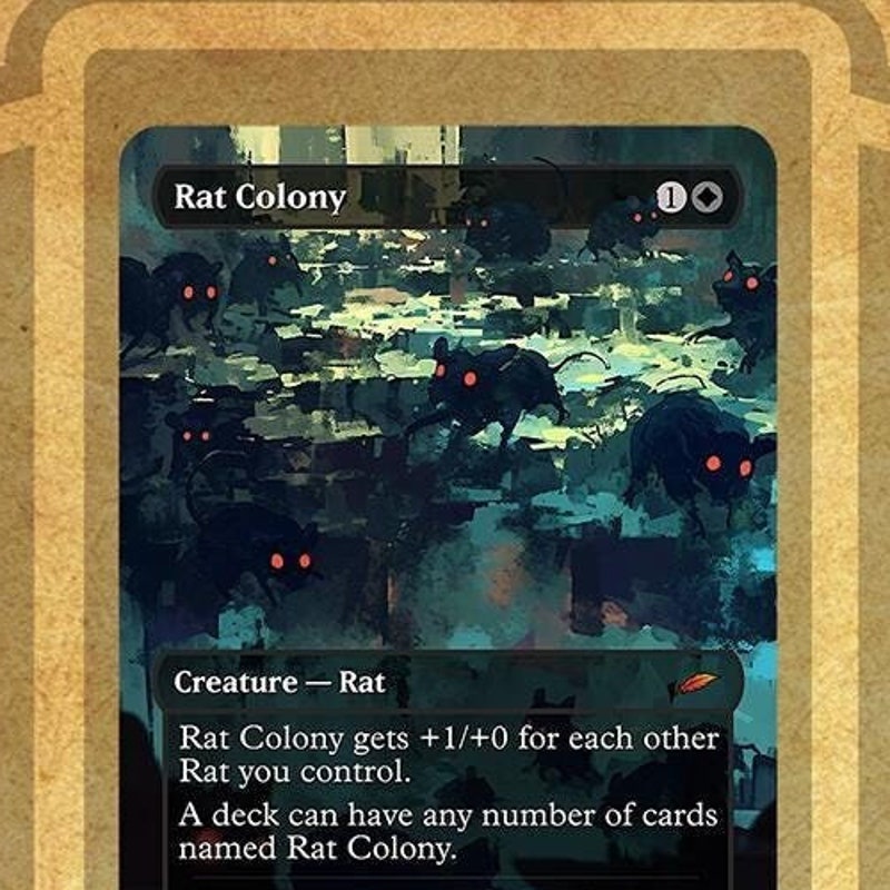 Rat Card - Etsy