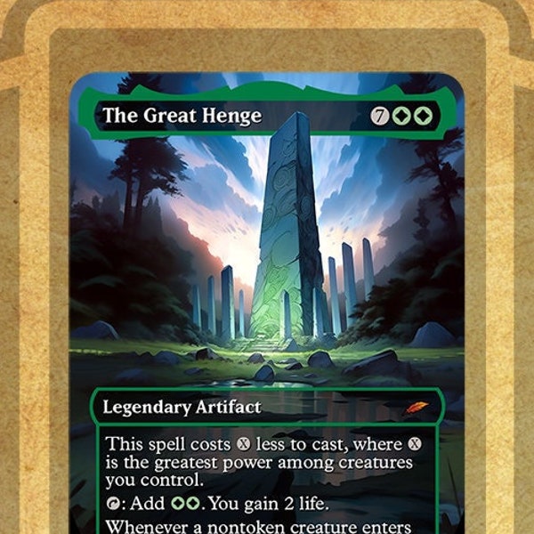 The Great Henge - Etsy