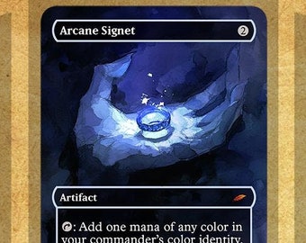 Arcane Signet MTG Card PROXY - Etsy