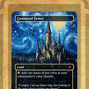 Starry Night Command Tower - Etsy