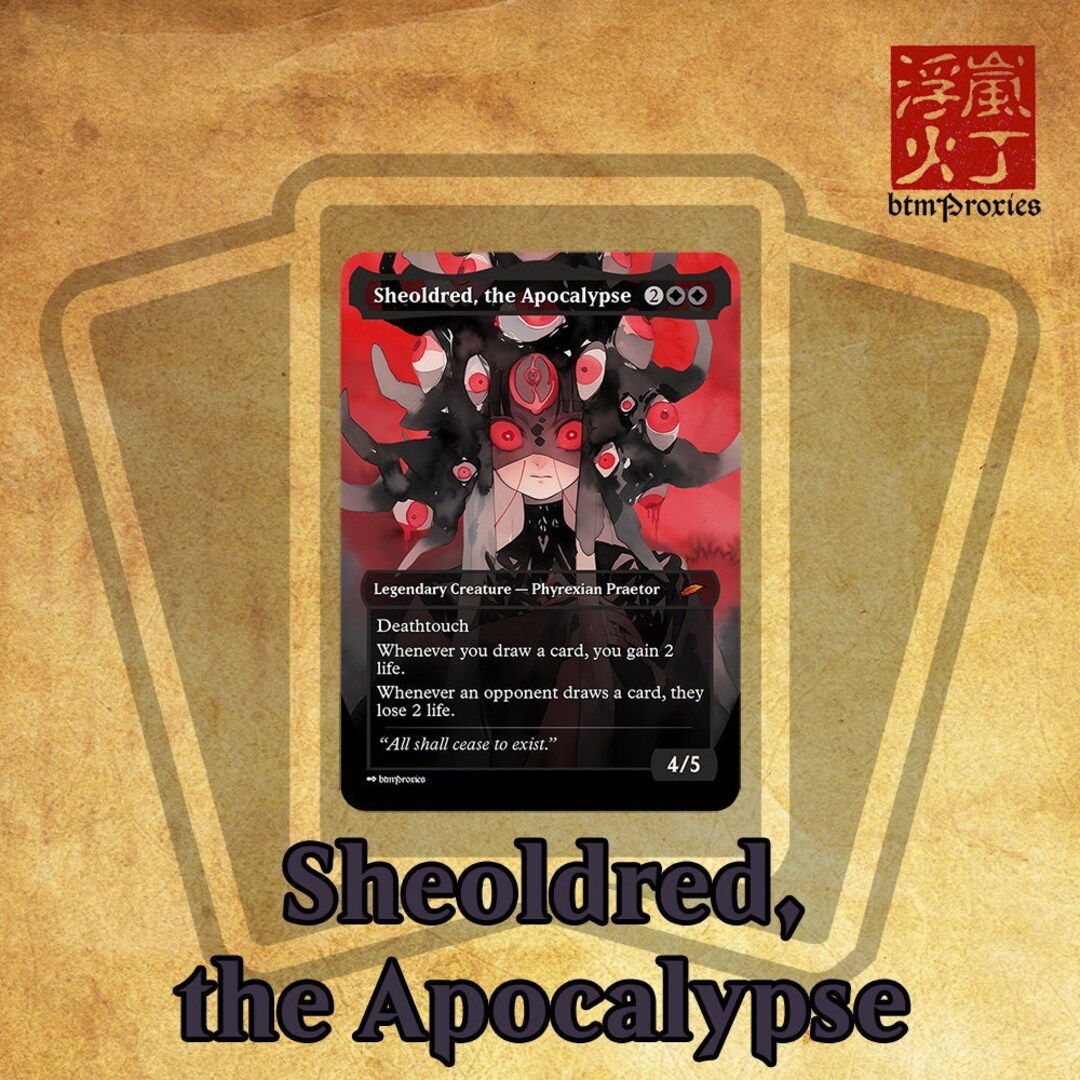 MTG Sheoldred, the Apocalypse Proxy - Etsy
