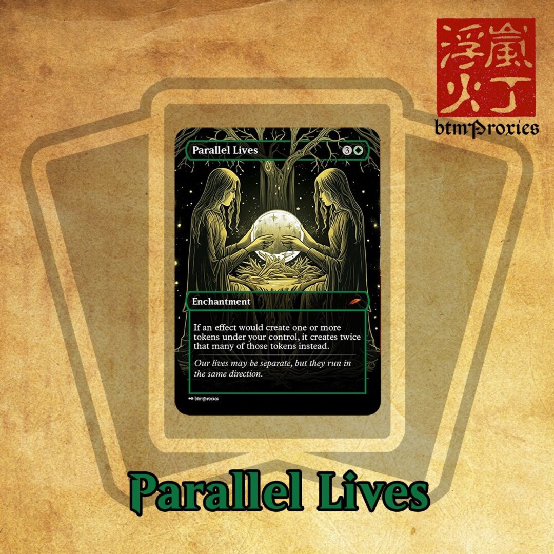 MTG Parallel Lives Proxy - Etsy
